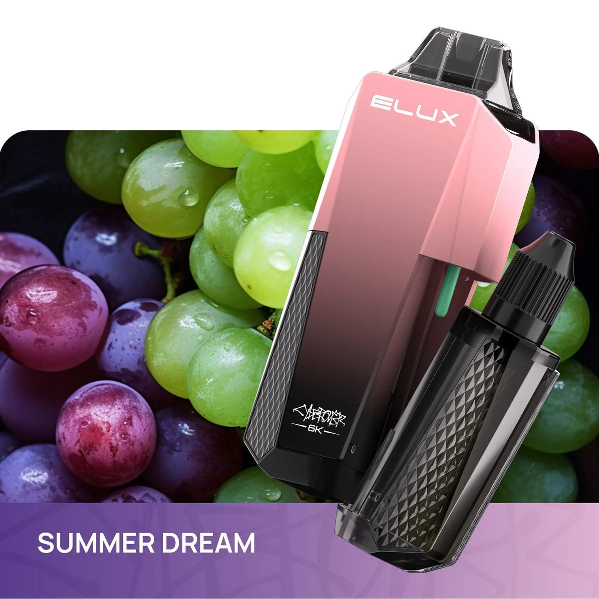 Elux Cyberover 6000+ | 10 Reusable Vapes – Discount Vapes